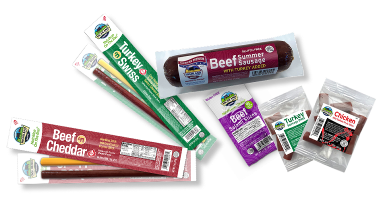 Highland Beef Farms – High-Protein Meat & Cheese Snacks | Highland Beef